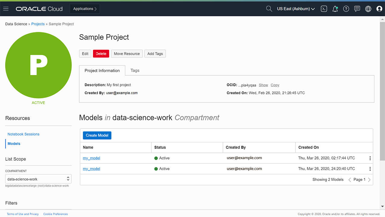 Data Science Service Tour